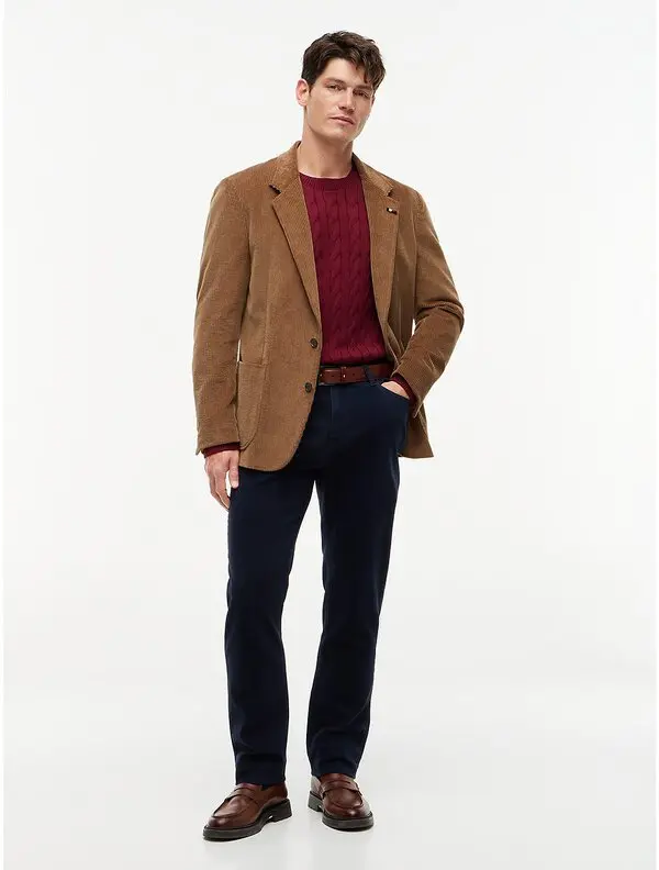 Tommy Hilfiger 5-pocket Straight Leg Pants - Navy Blue