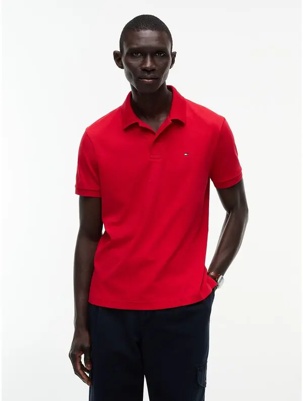 Tommy Hilfiger Regular Fit Smooth Cotton Polo