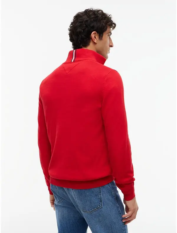 Tommy Hilfiger Quarter-zip Cotton Sweater