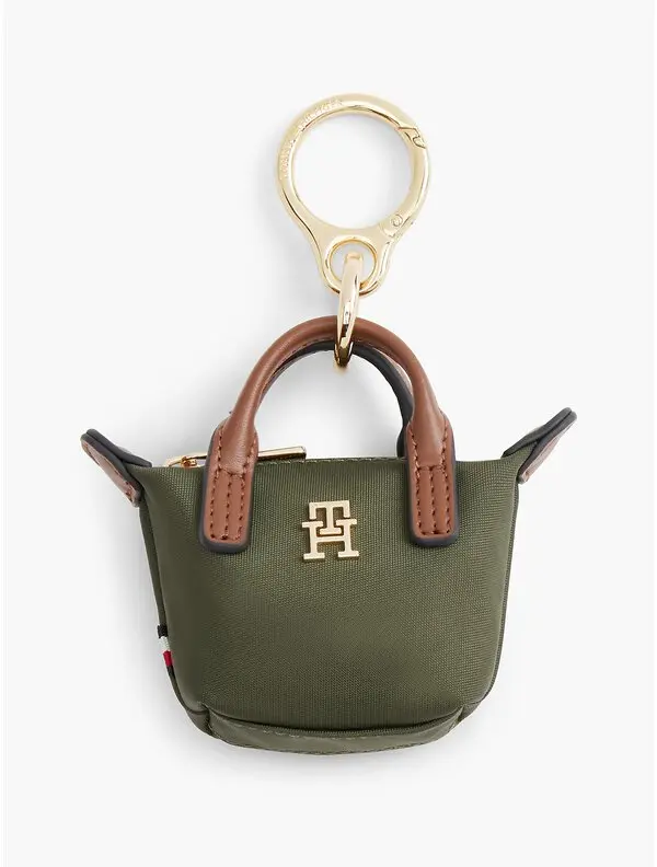 Tommy Hilfiger Monogram Coin Purse Bag Charm