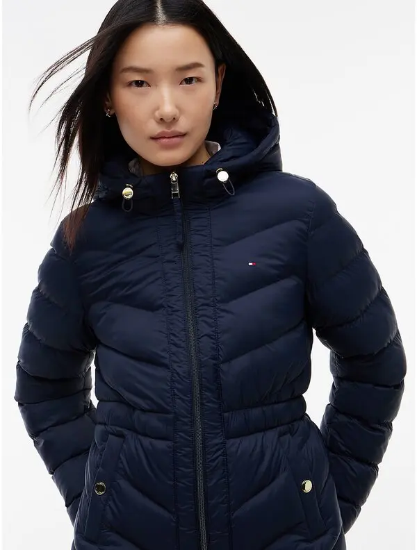 Tommy Hilfiger Lightweight Quilted Hooded Jacket