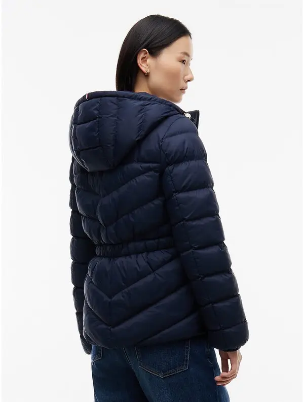Tommy Hilfiger Lightweight Quilted Hooded Jacket