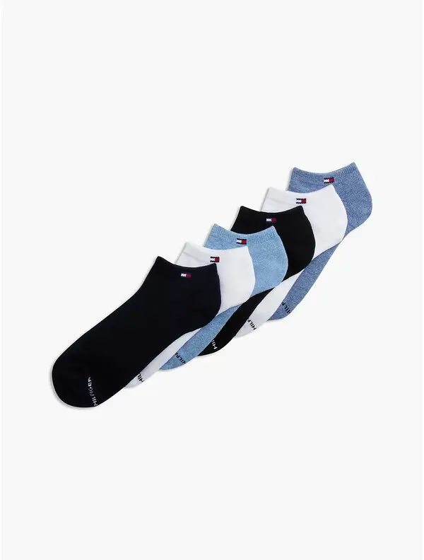 Tommy Hilfiger Multicolor Ankle Sock 6-pack