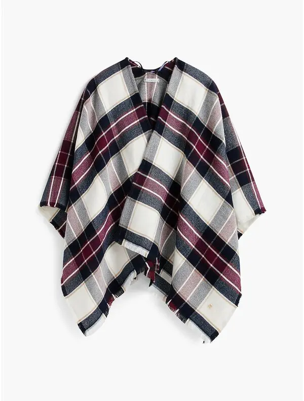 Tommy Hilfiger Tartan Cape