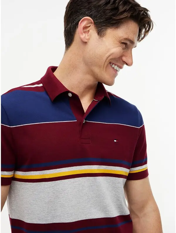 Tommy Hilfiger Regular Fit Striped Polo