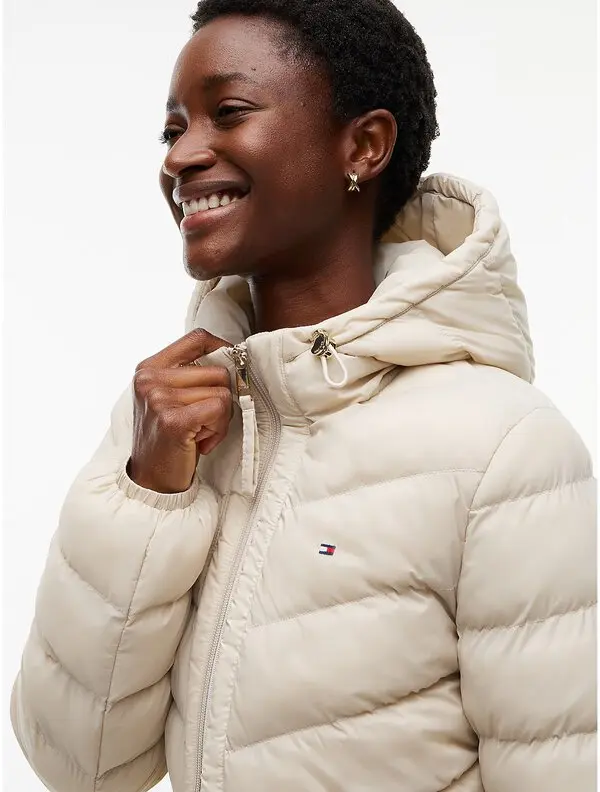 Tommy Hilfiger Lightweight Quilted Hooded Jacket