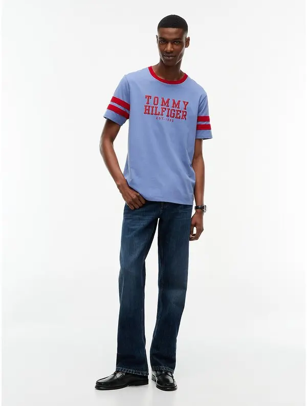 Tommy Hilfiger Varsity Logo Stripe T-shirt