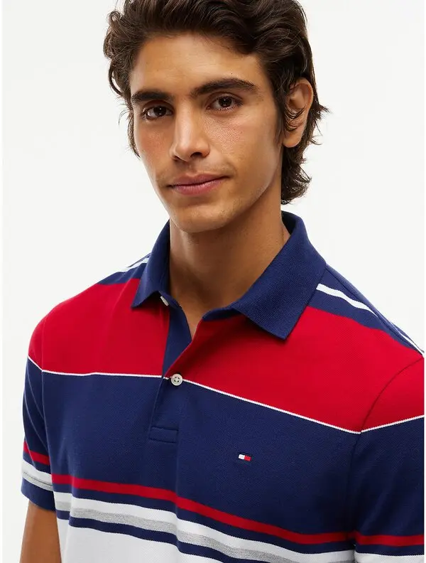 Tommy Hilfiger Regular Fit Striped Polo