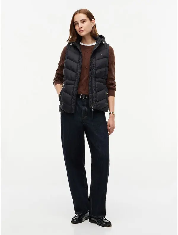 Tommy Hilfiger Lightweight Quilted Hooded Vest
