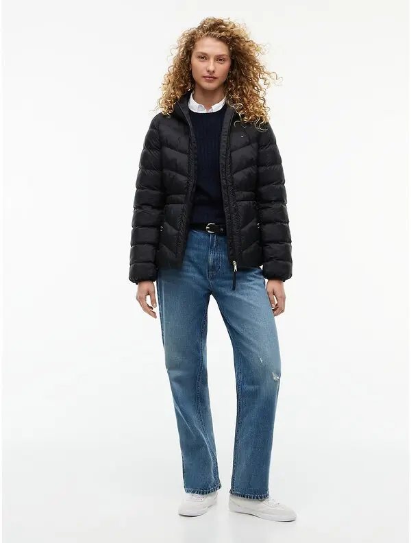 Tommy Hilfiger Lightweight Quilted Hooded Jacket