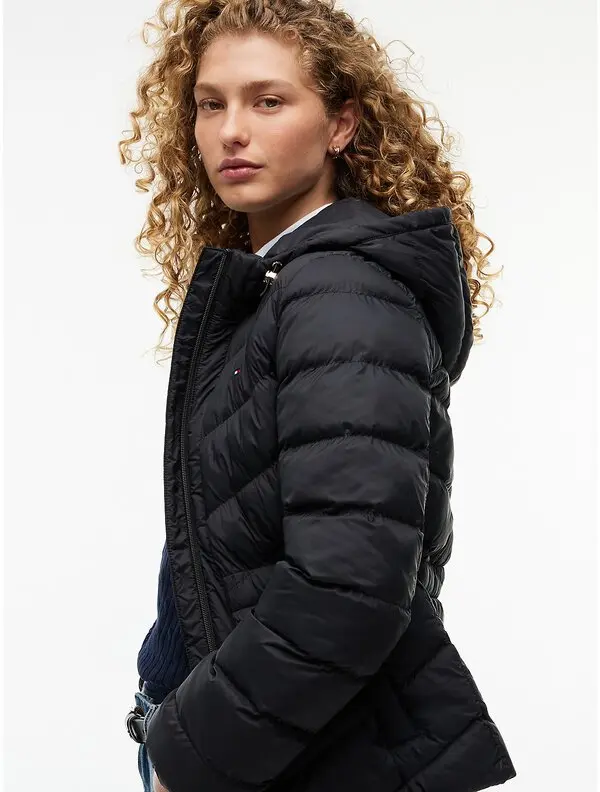 Tommy Hilfiger Lightweight Quilted Hooded Jacket