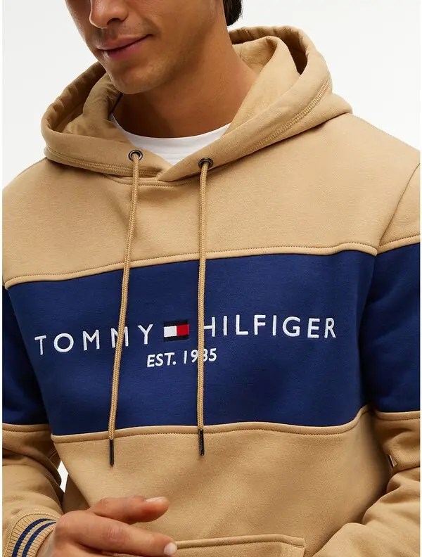 Tommy Hilfiger Colorblock Logo Hoodie