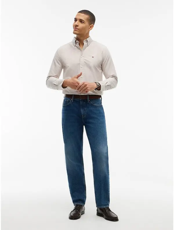 Tommy Hilfiger Relaxed Tapered Jeans - Dark Wash
