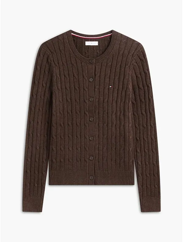 Tommy Hilfiger Cable Knit Button-up Cardigan