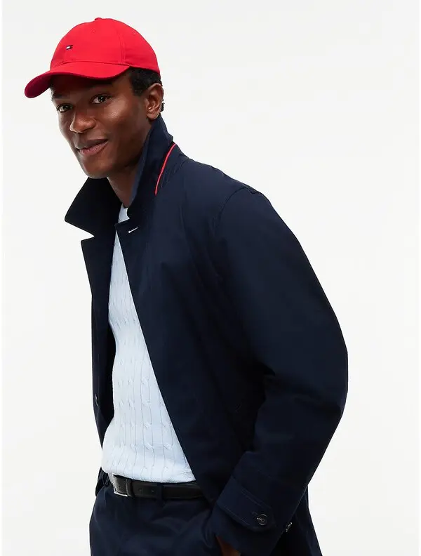 Tommy Hilfiger Flag Logo Baseball Cap