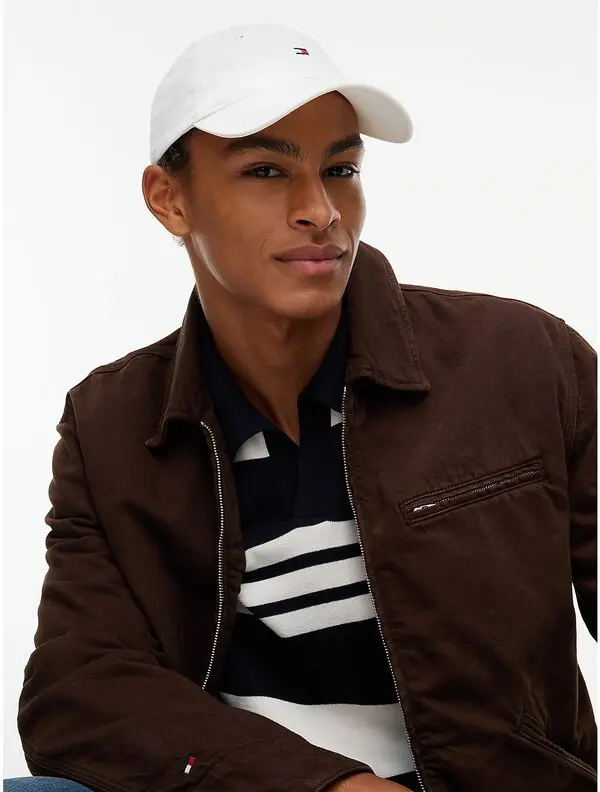 Tommy Hilfiger Flag Logo Baseball Cap