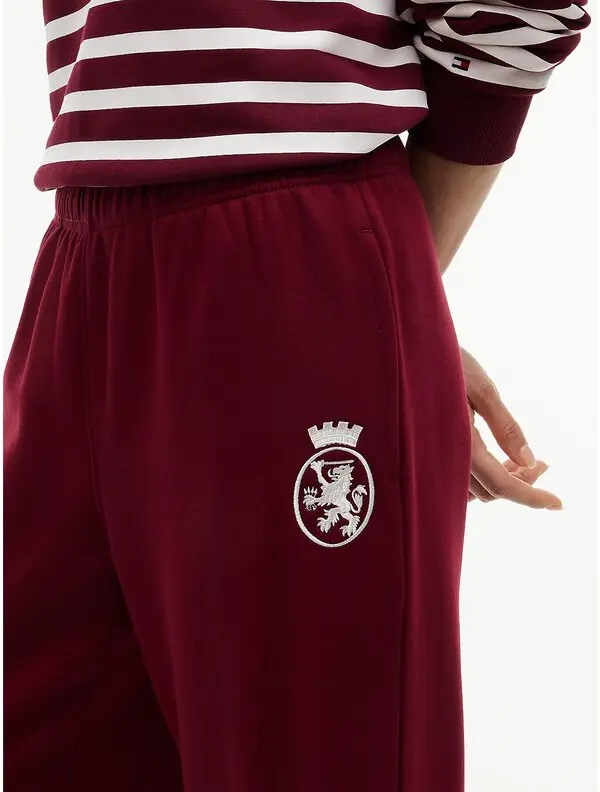 Tommy Hilfiger Varsity Crest Wide Leg Sweatpants