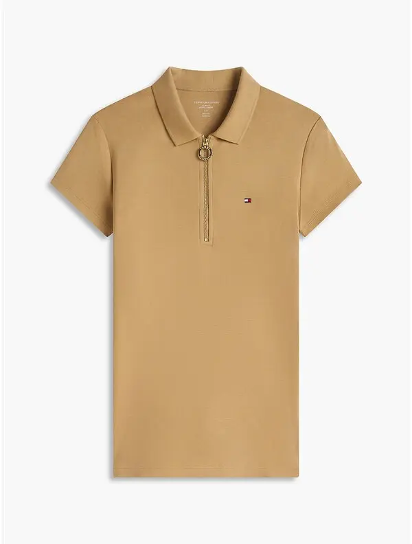 Tommy Hilfiger Slim Fit Zip Polo