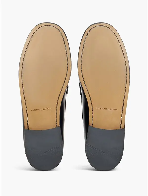 Tommy Hilfiger Nappa Leather Penny Loafers