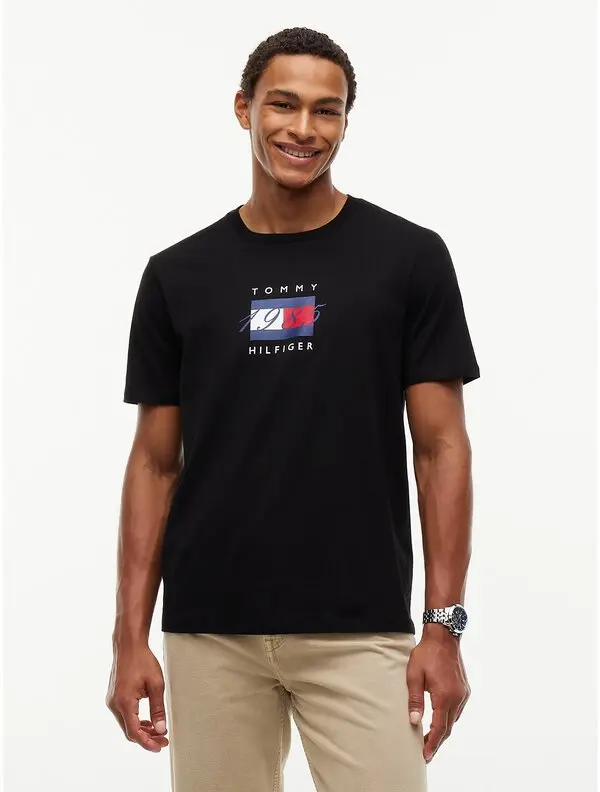 Tommy Hilfiger 1985 Flag Logo T-shirt