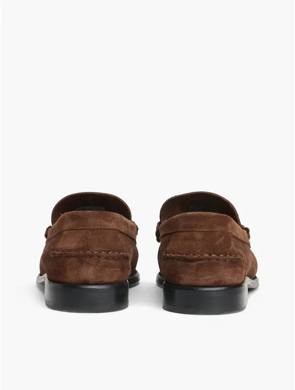 Tommy Hilfiger Suede Penny Loafers