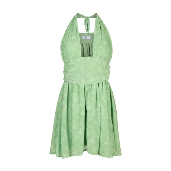 THE GT ATELIER Floral Mini Dress