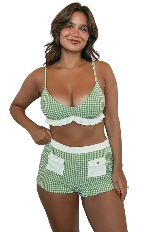 DIPPIN DAISY'S Chez Black Micro Swim Shorts - Eze