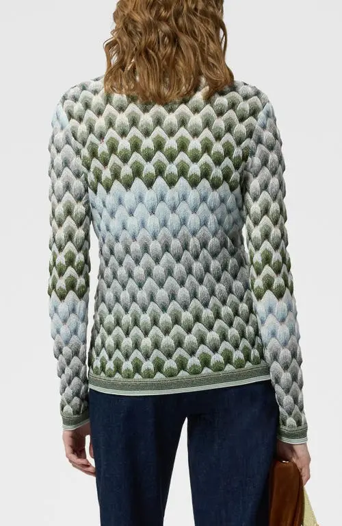 Missoni Metallic Lace Stitch Cardigan