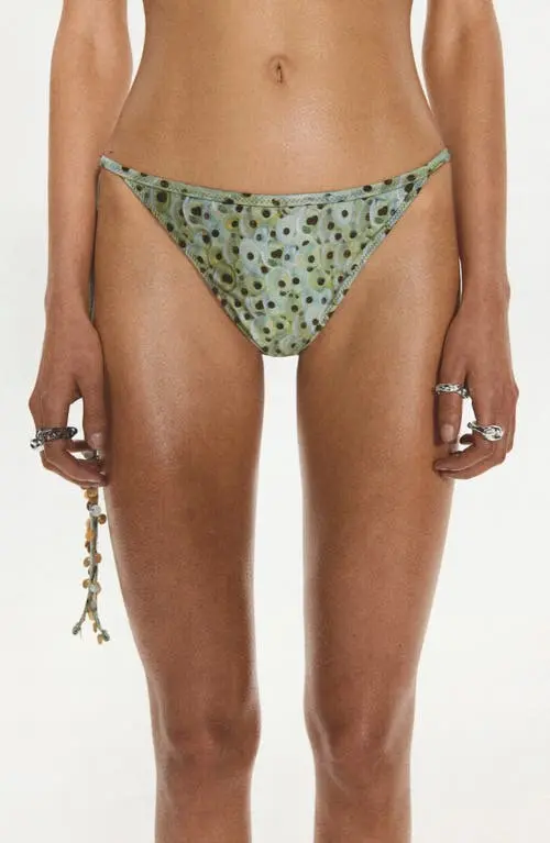 Mango Beaded Brazilian Bikini Briefs
