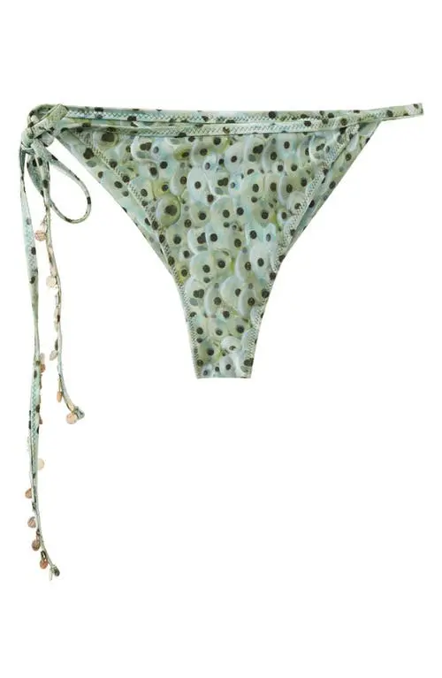 Mango Beaded Brazilian Bikini Briefs