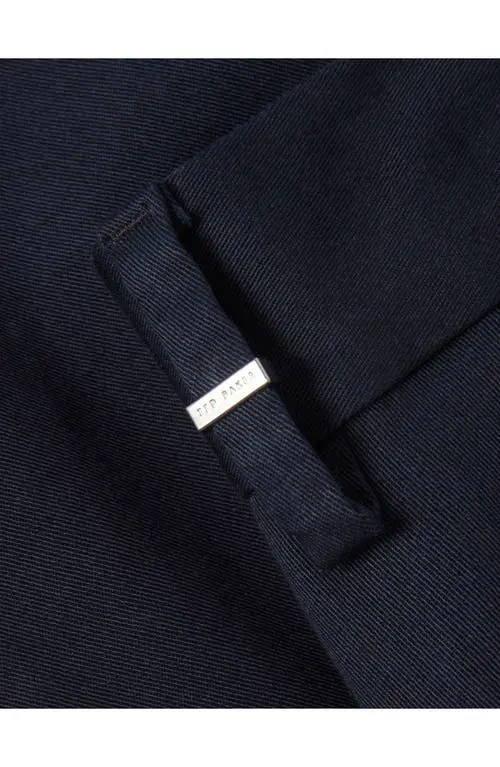 Ted Baker London Howeton Stretch Cotton Trousers - Navy