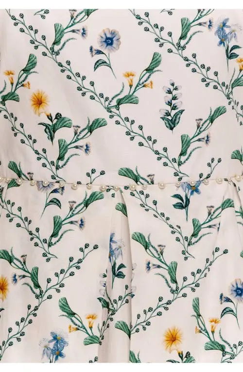 Agua Bendita Alcaparra Brisa Midi Dress