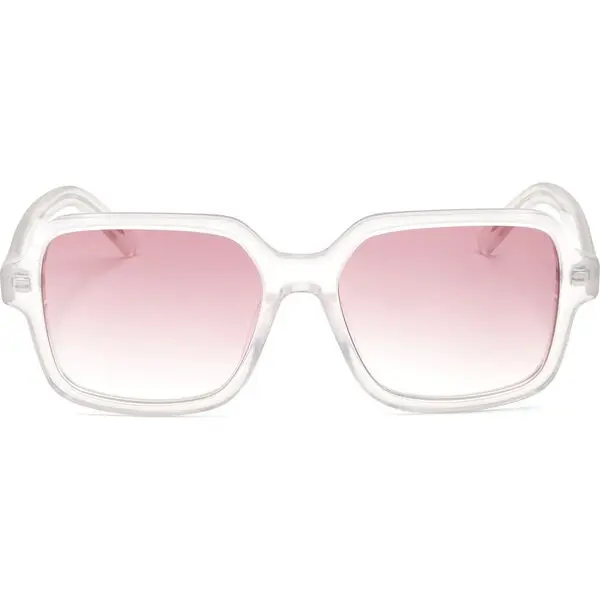 MAISON MARGIELA 56mm Square Frame Sunglasses - Pearl Sand