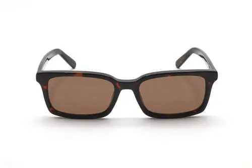 MAISON MARGIELA Rectangular Sunglasses - Havana