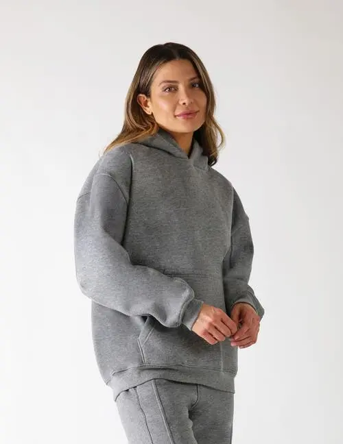 GLYDER Buffalo Hoodie - Carbon Heather