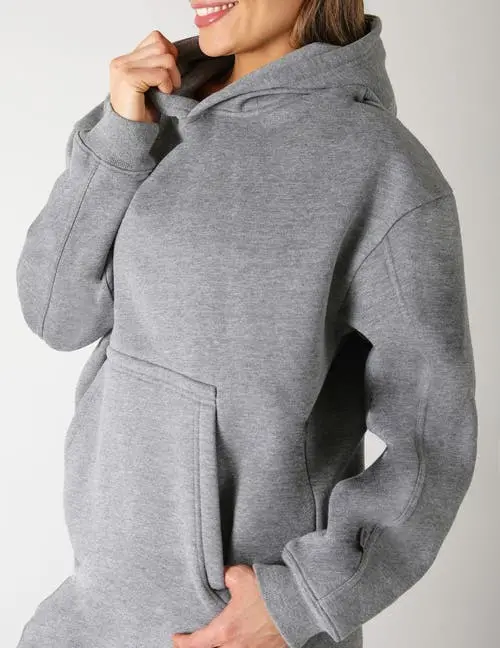 GLYDER Buffalo Hoodie - Carbon Heather
