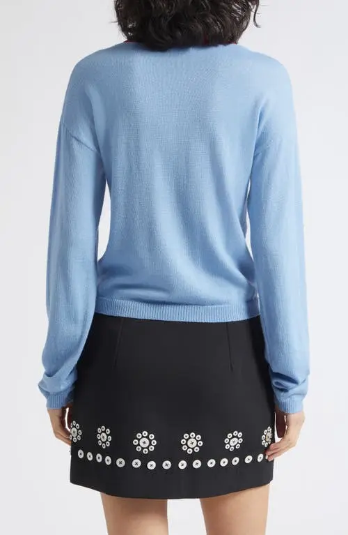 Stine Goya Layered Wool Cardigan