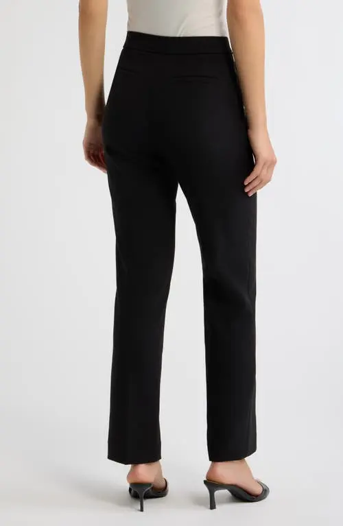 Anne Klein Straight Leg Pull-on Pants