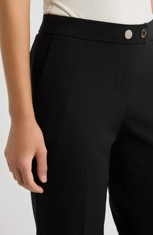 Anne Klein Straight Leg Pull-on Pants