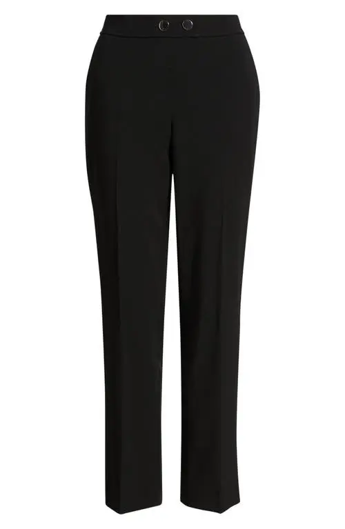 Anne Klein Straight Leg Pull-on Pants