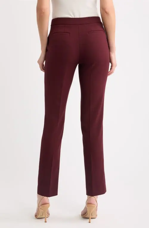 Anne Klein Straight Leg Pull On Pants
