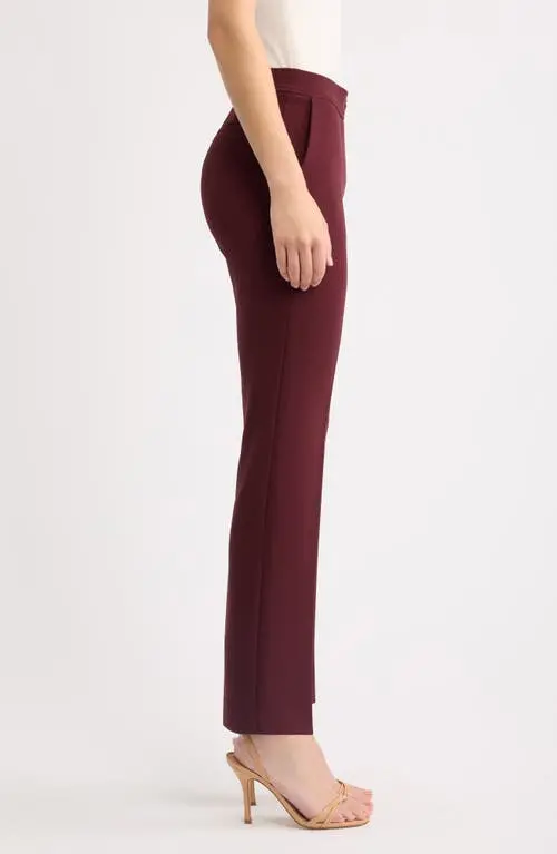 Anne Klein Straight Leg Pull On Pants