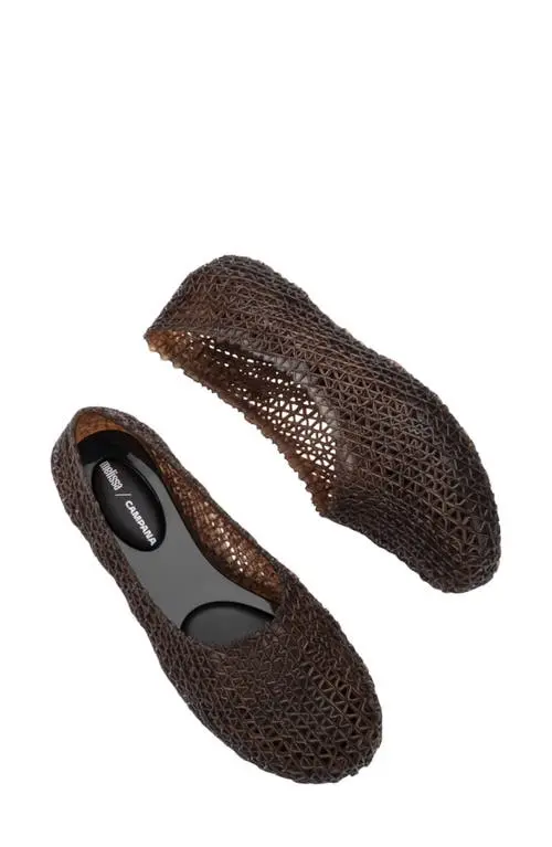 Melissa Campana Papel Hug Flat - Clear Brown
