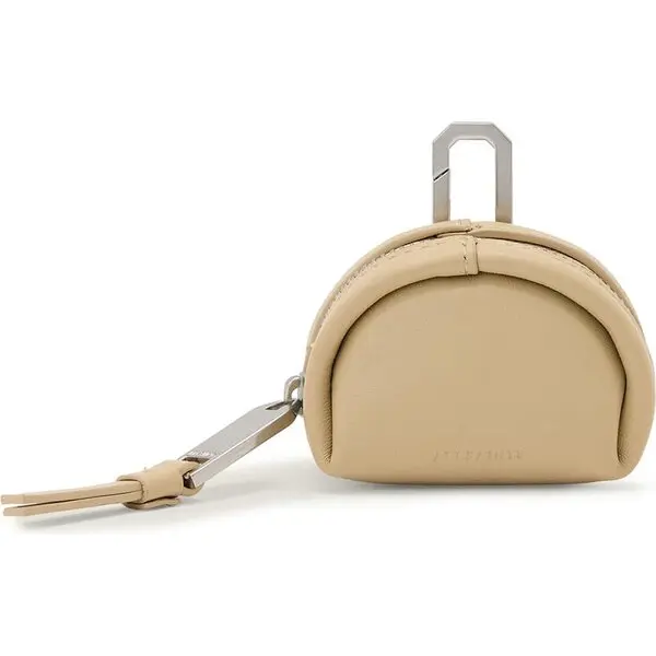 ALLSAINTS Rosalie Leather Airpod Case - Bone