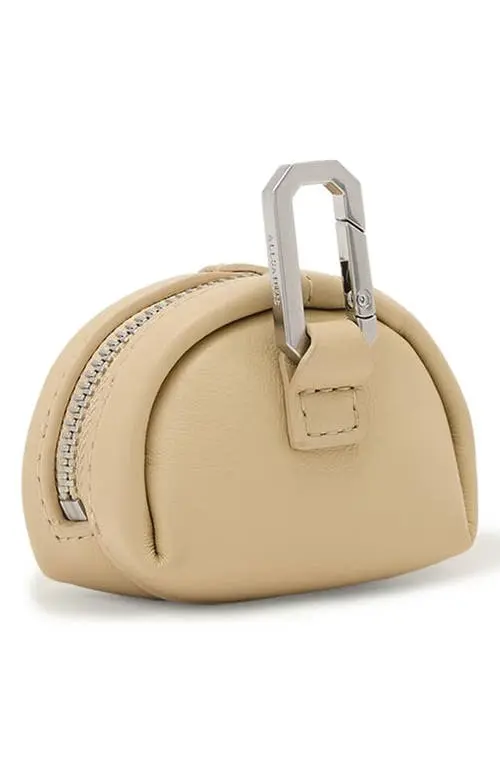 ALLSAINTS Rosalie Leather Airpod Case - Bone