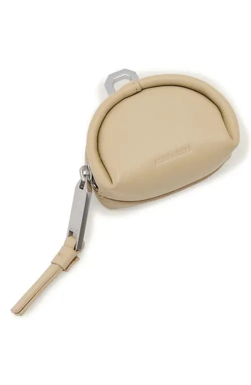 ALLSAINTS Rosalie Leather Airpod Case - Bone