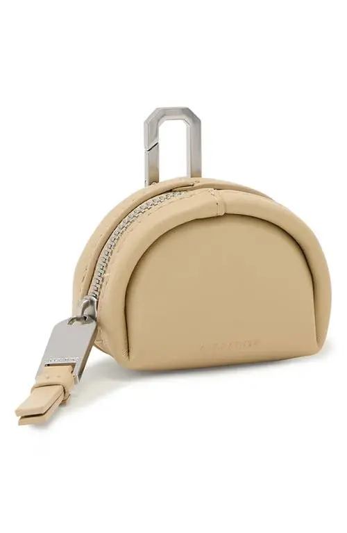 ALLSAINTS Rosalie Leather Airpod Case - Bone