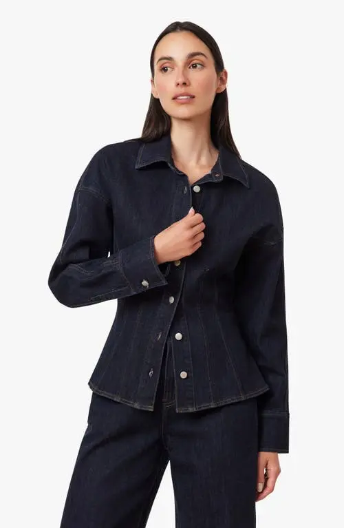 Habitual Seamed Stretch Denim Shirt