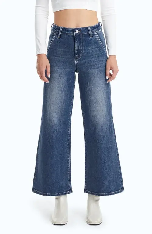 BAYEAS High Waist Wide Leg Flare Jeans