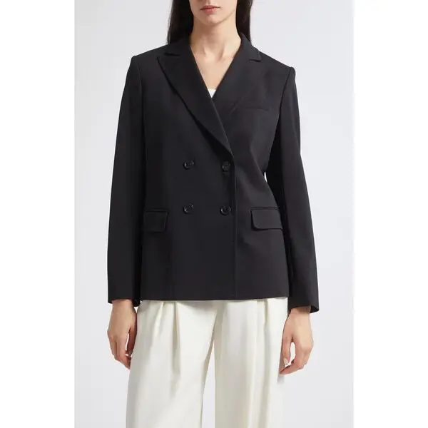 Max Mara Colibri Double Breasted Jersey Blazer